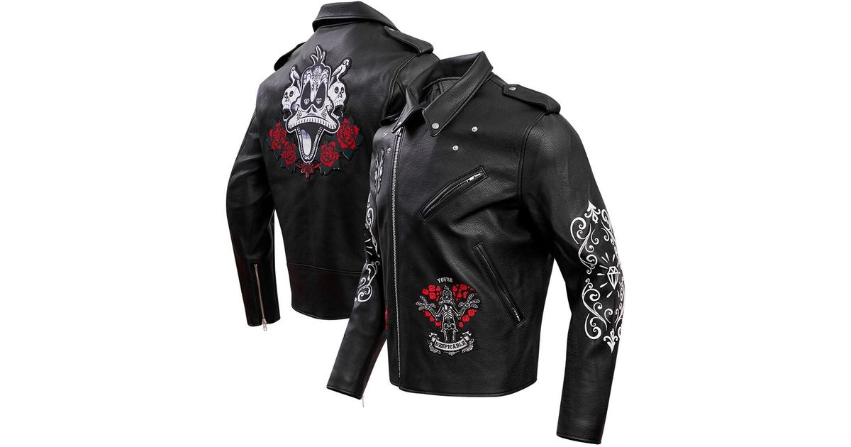 FREEZE MAX Looney Tunes Dispicable Biker Full-zip Jacket in Black for ...