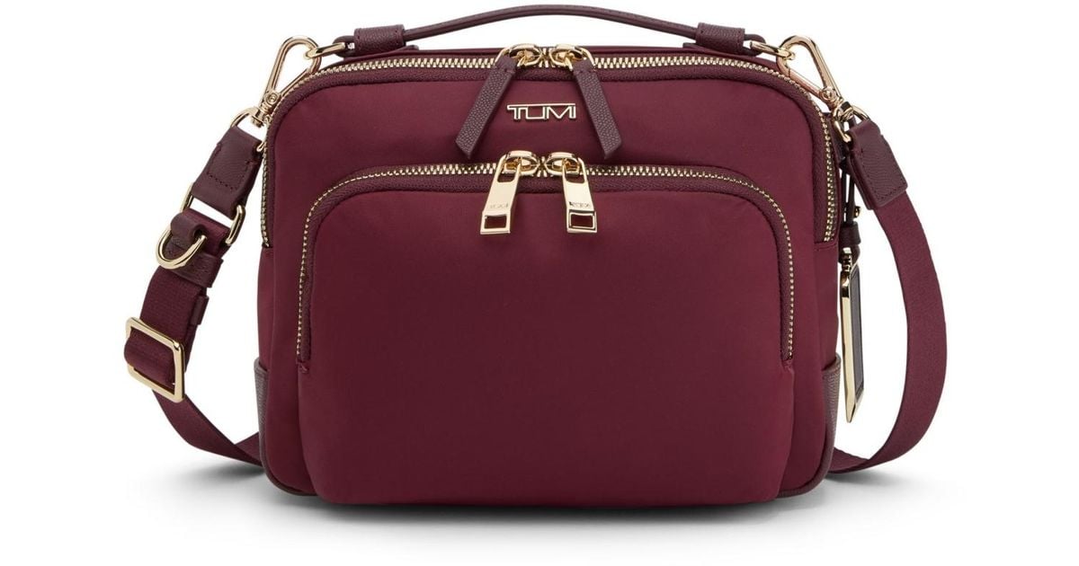 Tumi Voyageur Teghan 8.25" Crossbody Bag in Purple | Lyst