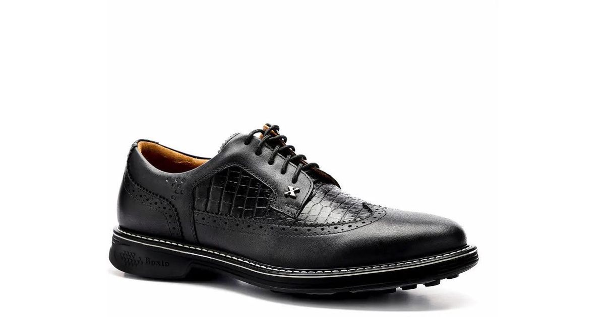 Boxto Legacy Hybrid Freedom Golf Shoes in Black for Men | Lyst