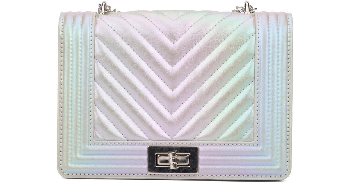 Olivia Miller Opal Crossbody Bag in Gray | Lyst