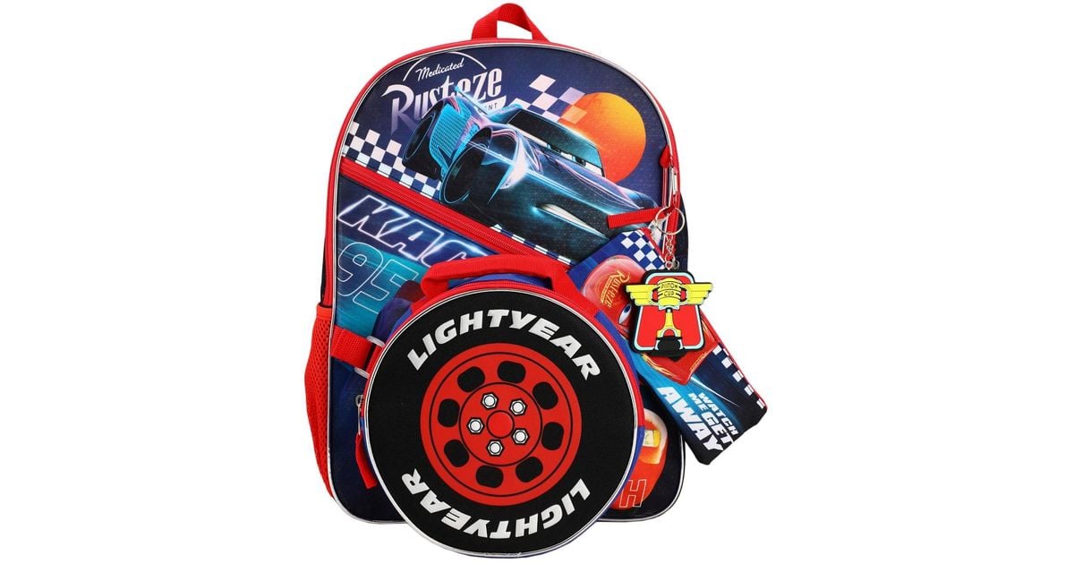 Disney Pixar Cars 3 Jackson Storm 5-piece Backpack Set in Blue | Lyst