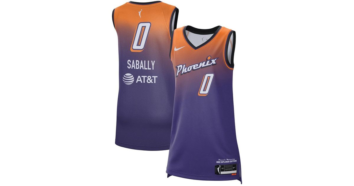 Nike And Satou Saballyâ Phoenix Mercury Explorer Edition Victory Jersey ...