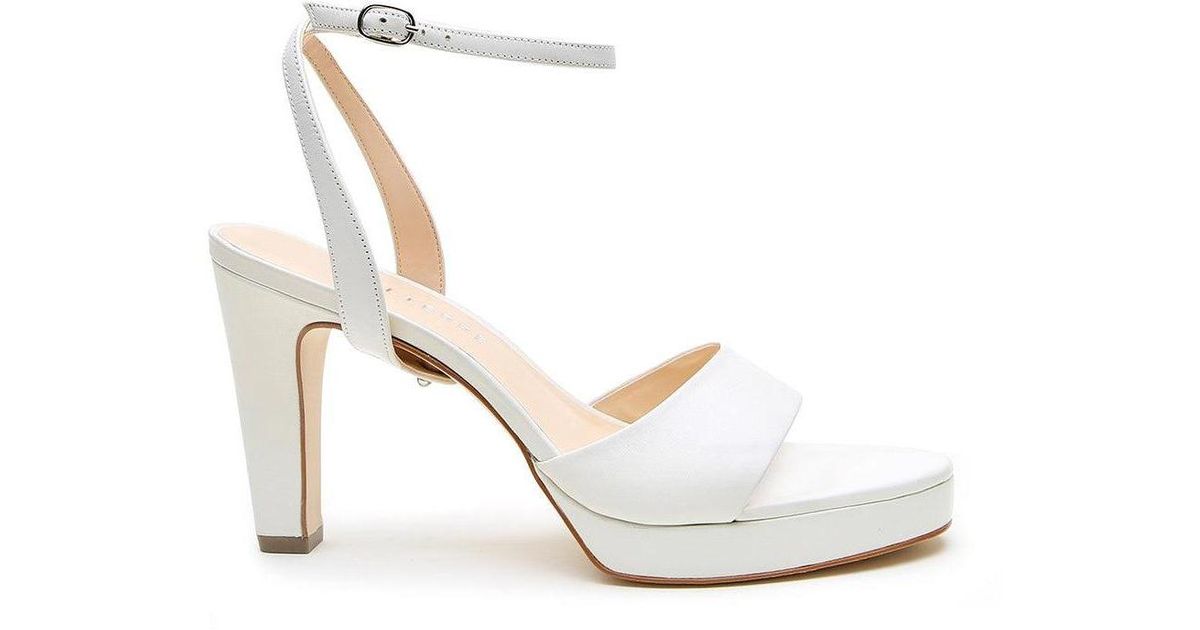 Alterre Marilyn Customizable Bridal Platforms in White | Lyst
