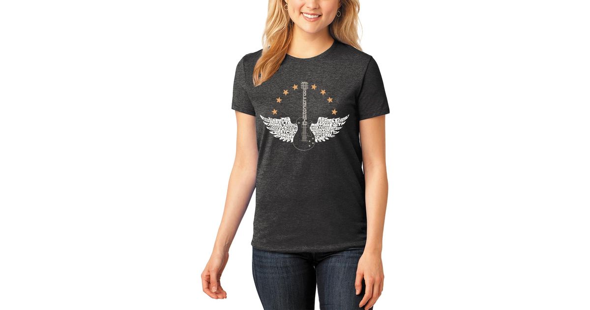 LA Pop Art Premium Blend Word Art Country Female Singers T-shirt in ...