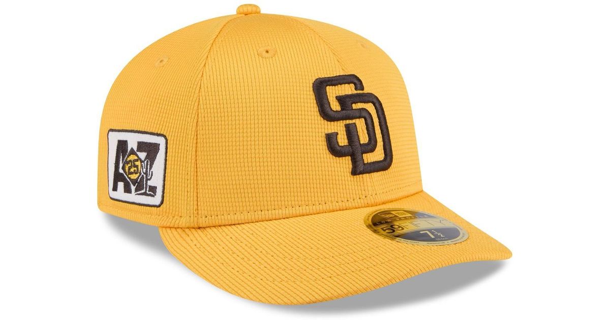 KTZ San Diego Padres 2025 Spring Training Low Profile 59fifty Fitted ...