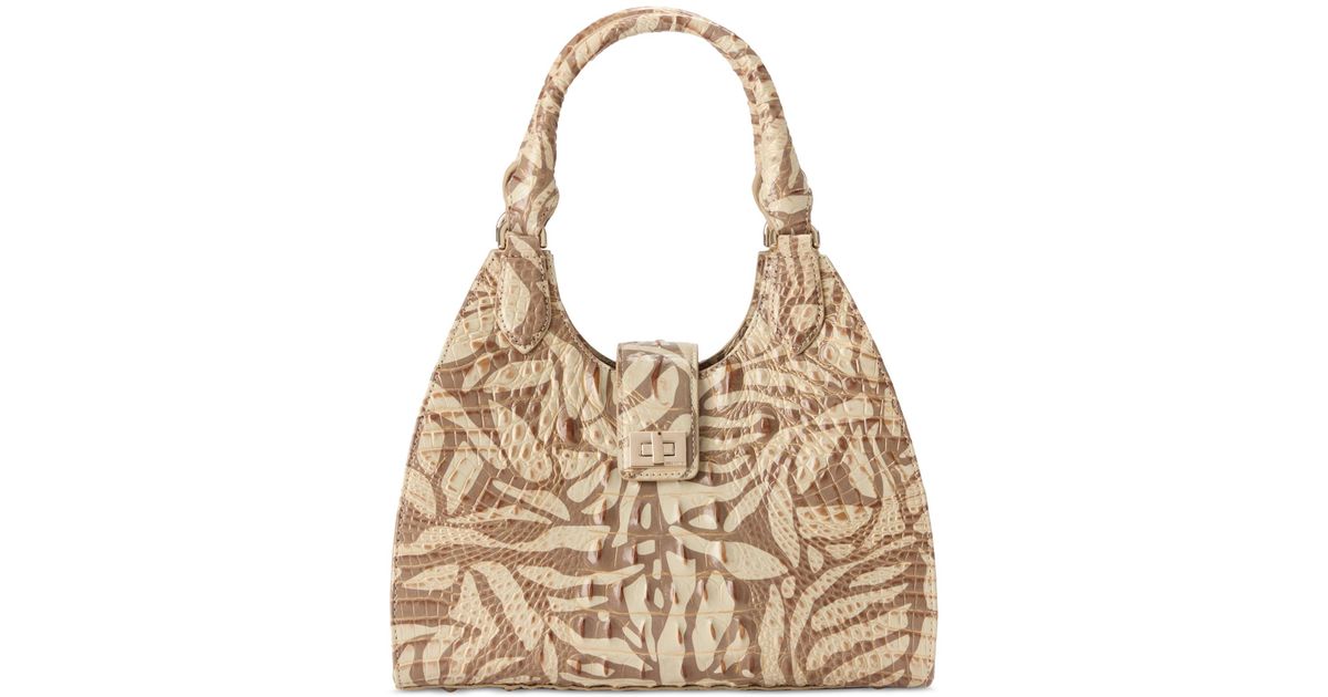 Brahmin Adrian Melbourne Satchel in Brown | Lyst