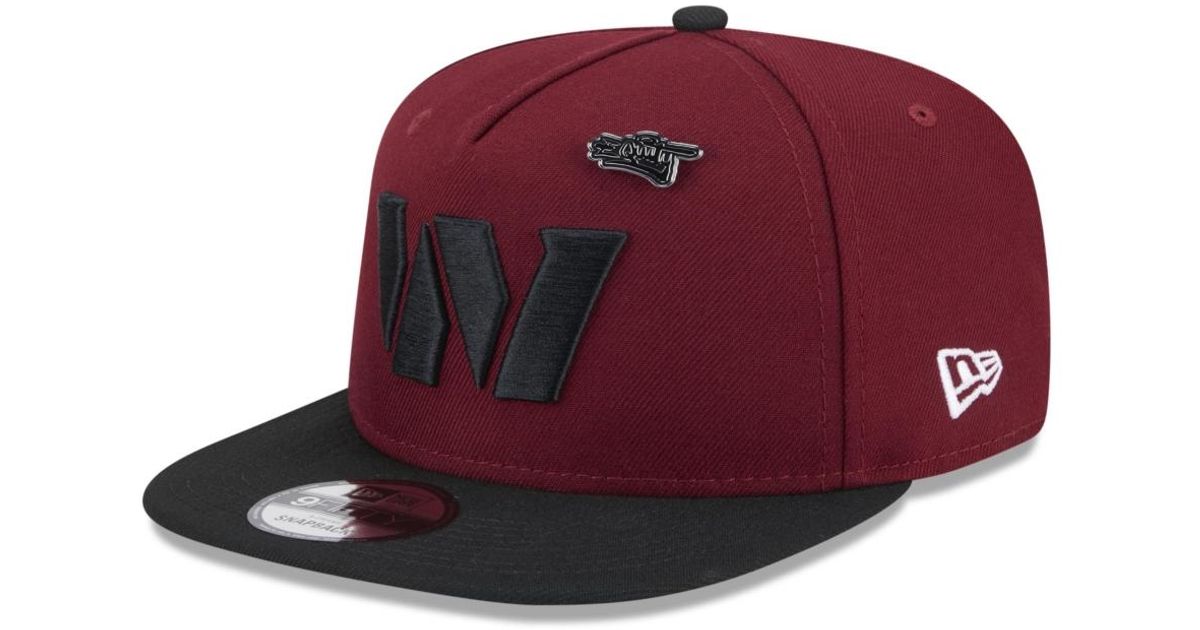 KTZ Burgundy Washington Commanders 2024 Inspire Change A-frame 9fifty ...