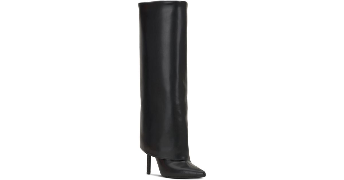 INC International Concepts Skylar Fold Over Cuffed Dress Boots Created ...