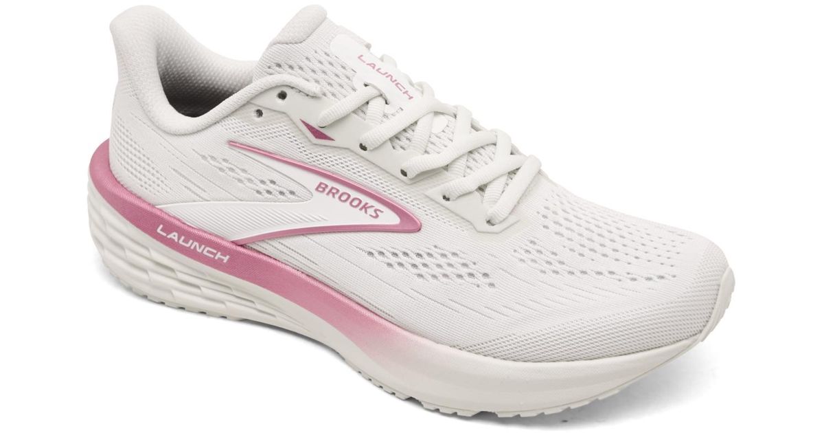 Brooks Launch 12 Running Sneakers From Finish Line in White | Lyst