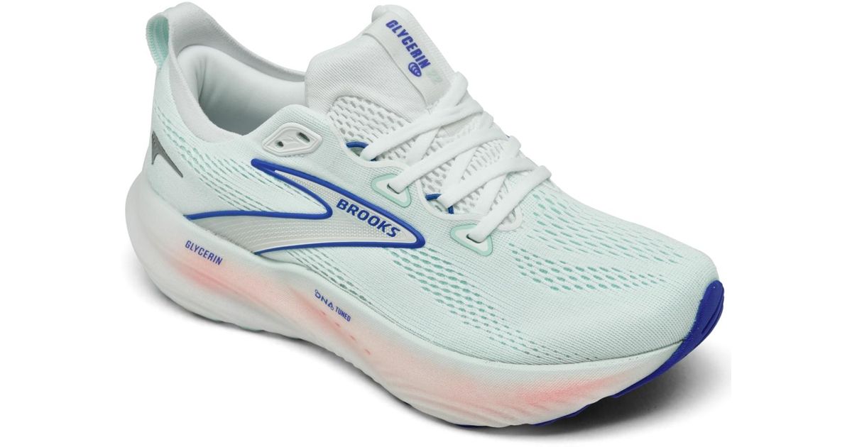 Brooks Glycerin 22 Running Sneakers From Finish Line in Blue | Lyst