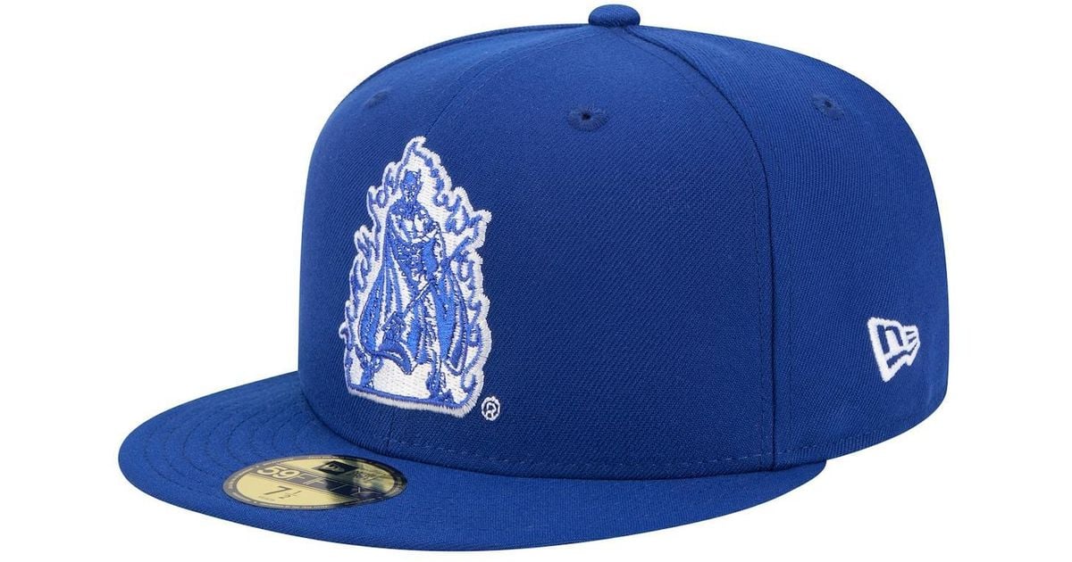 KTZ Duke Blue Devils Vault 59fifty Fitted Hat for Men | Lyst