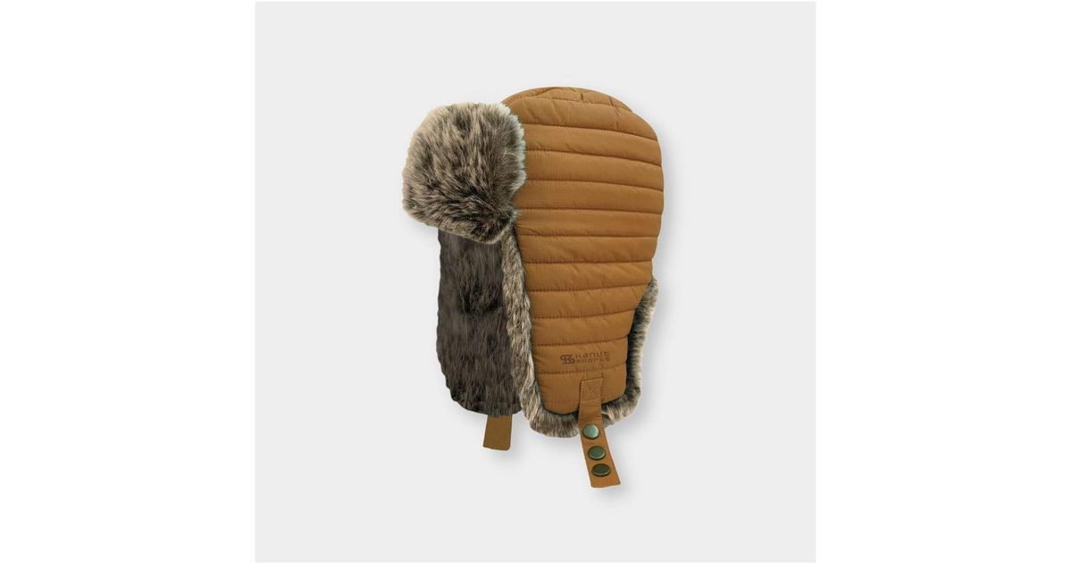 Kanut Sports Quilted Phoebes Trapper in Natural | Lyst