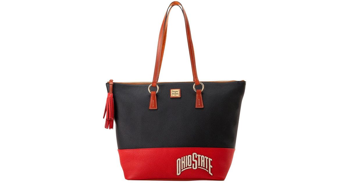 Dooney & Bourke Ohio State Buckeyes Tobi Tote Purse in Red | Lyst