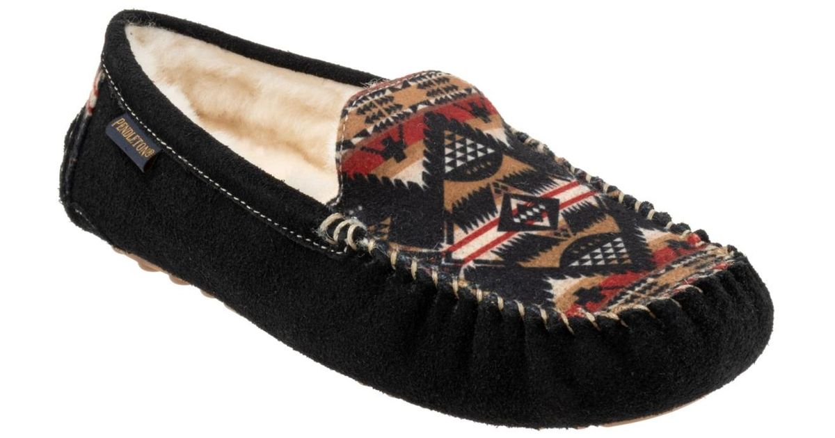 Pendleton Nehalem Slipper in Black | Lyst
