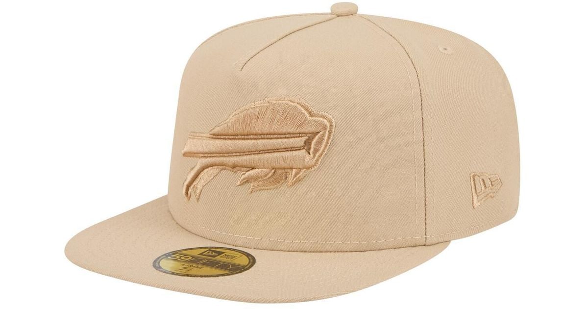 KTZ Buffalo Bills Color Pack A-frame 59fifty Fitted Hat in Natural for ...