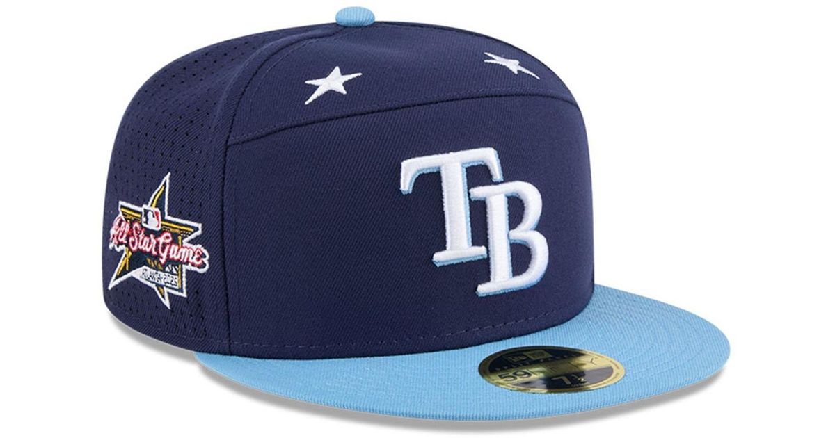 KTZ Navy/light Blue Tampa Bay Rays 2025 Mlb All-star Game Side Patch ...