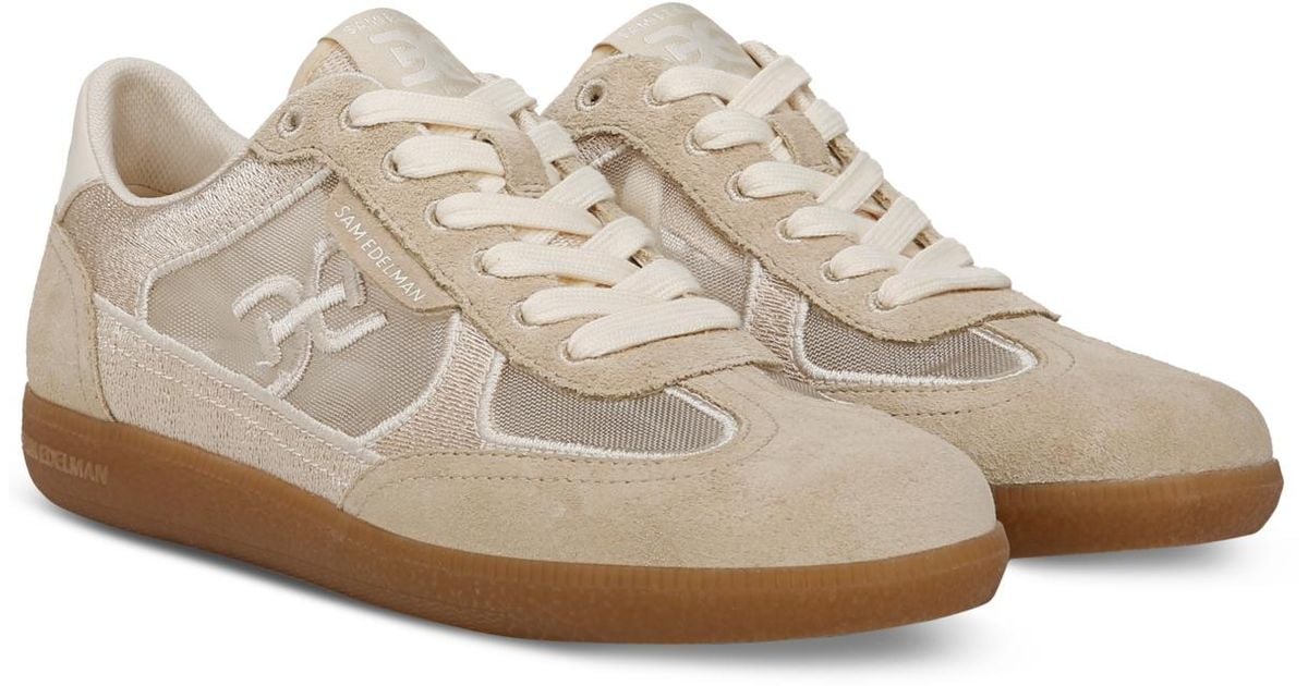 Sam Edelman Kyla Lace-up Sneakers in White | Lyst