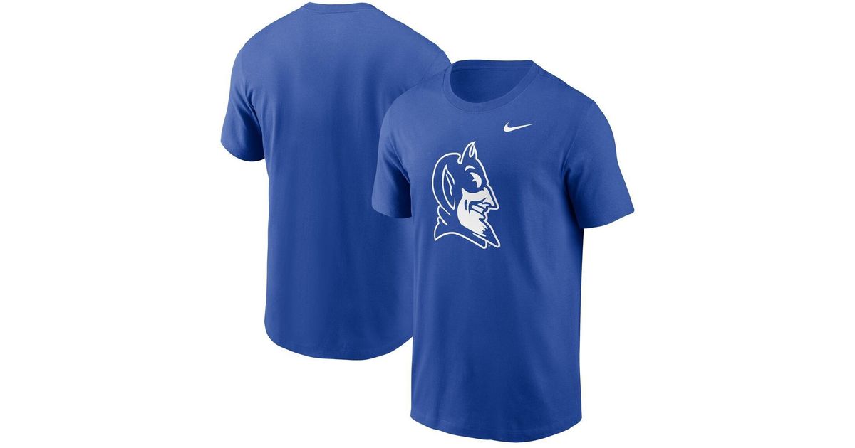 Nike Duke Blue Devils Primetime Evergreen Alternate Logo T-shirt for ...