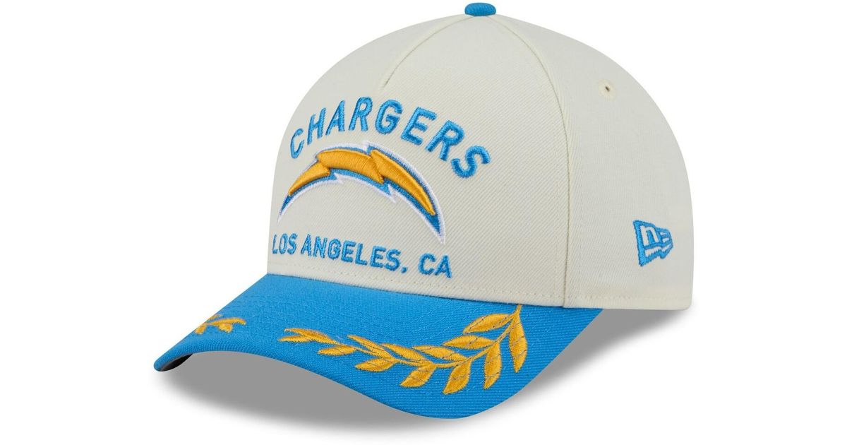 KTZ Cream/powder Blue Los Angeles Chargers 2025 Nfl Draft 9forty A ...