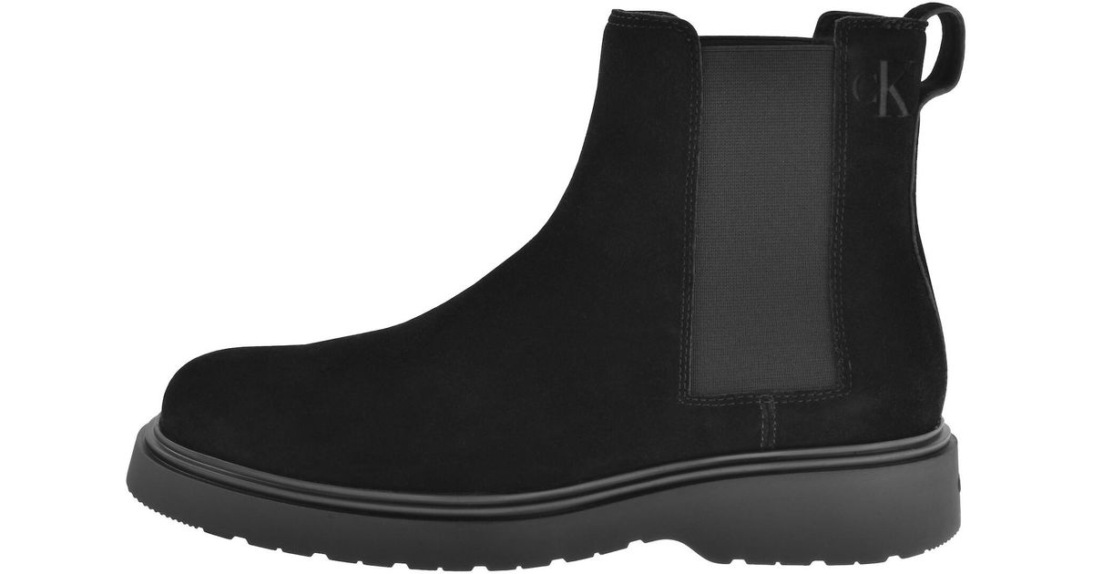Calvin Klein Chelsea Boots Triple in Black for Men | Lyst UK