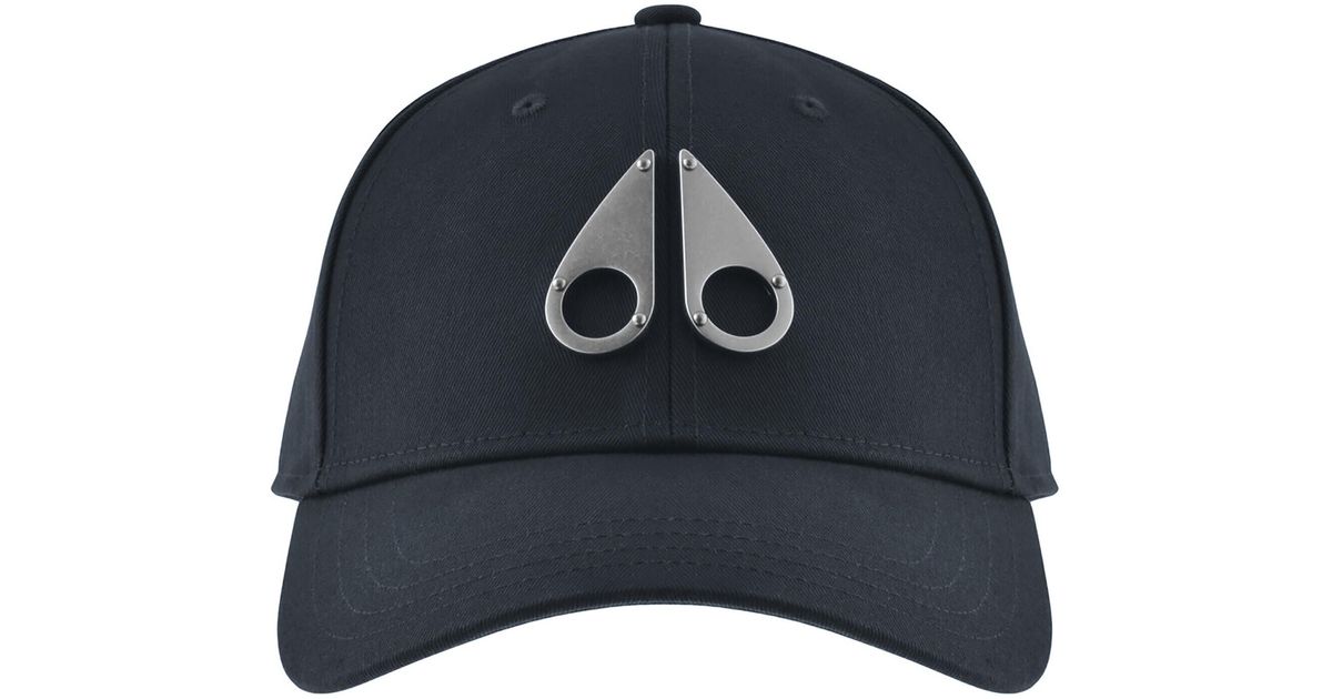 Moose Knuckles Logo Icon Cap in Blue for Men | Lyst