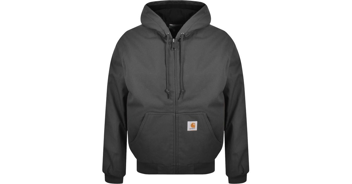 Carhartt Active Jacket Graphite in Grey for Men | Lyst UK