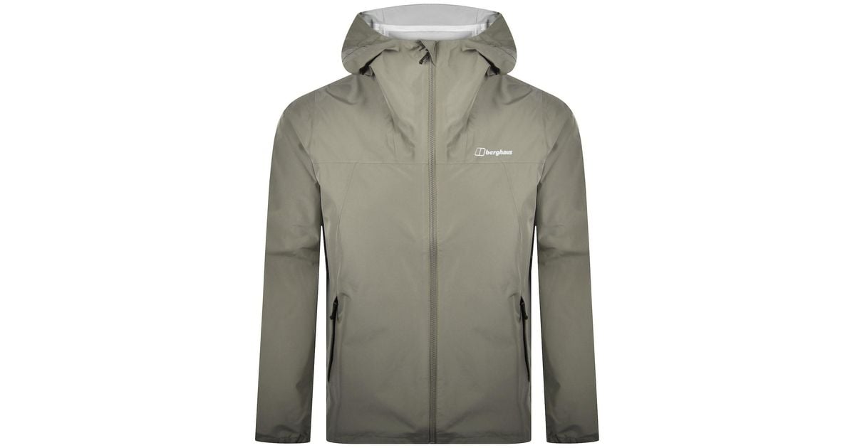 Berghaus Deluge Pro 3.0 Hooded Jacket in Green for Men | Lyst UK