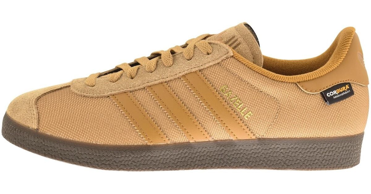 adidas Originals Gazelle Trainers in Brown for Men | Lyst UK
