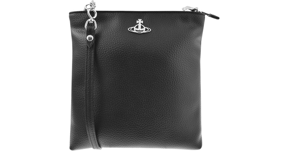 Vivienne Westwood Squire Crossbody Bag in Black for Men | Lyst