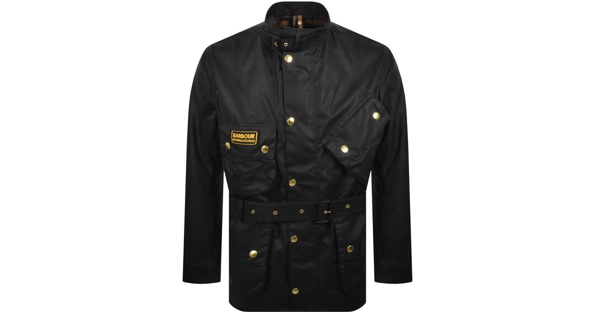 Barbour Original Wax Jacket in Black for Men | Lyst UK