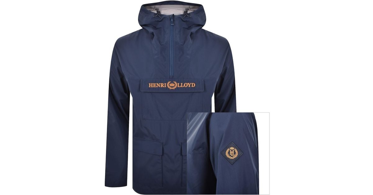 Henri Lloyd Viking Smock Jacket in Blue for Men | Lyst UK