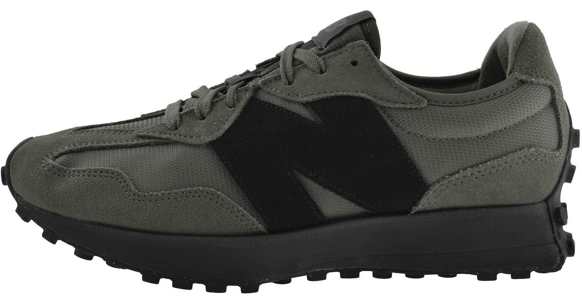 New Balance 327 Trainers in Black for Men | Lyst UK
