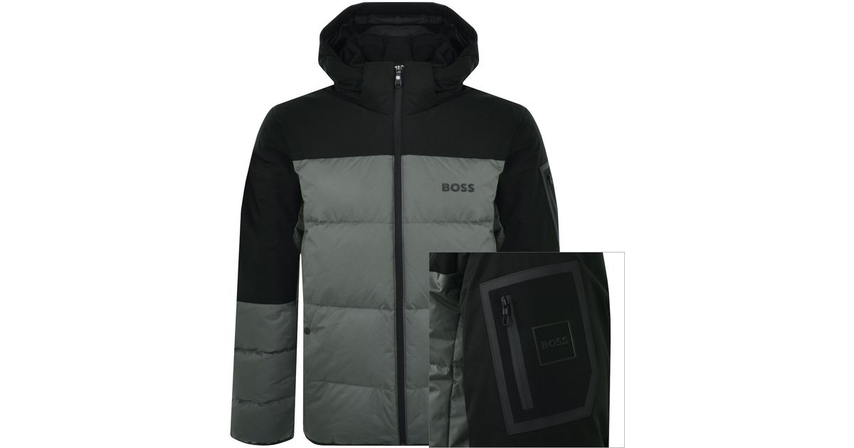 BOSS Boss J Hamar 3 Jacket in Black for Men | Lyst