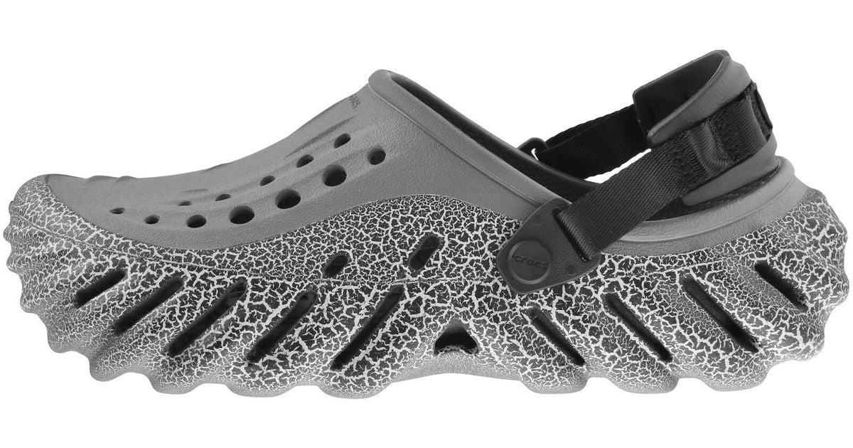 Crocs™ Echo Crackle Clog Slate in Grey for Men | Lyst UK