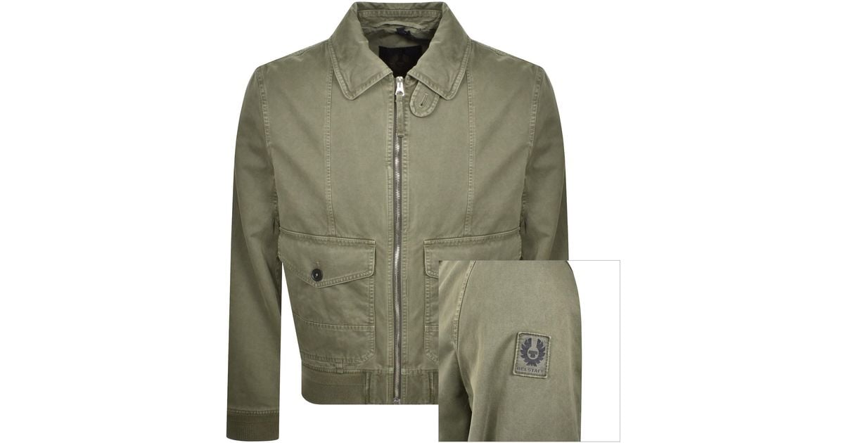 Belstaff Chartsman Jacket in Green for Men | Lyst