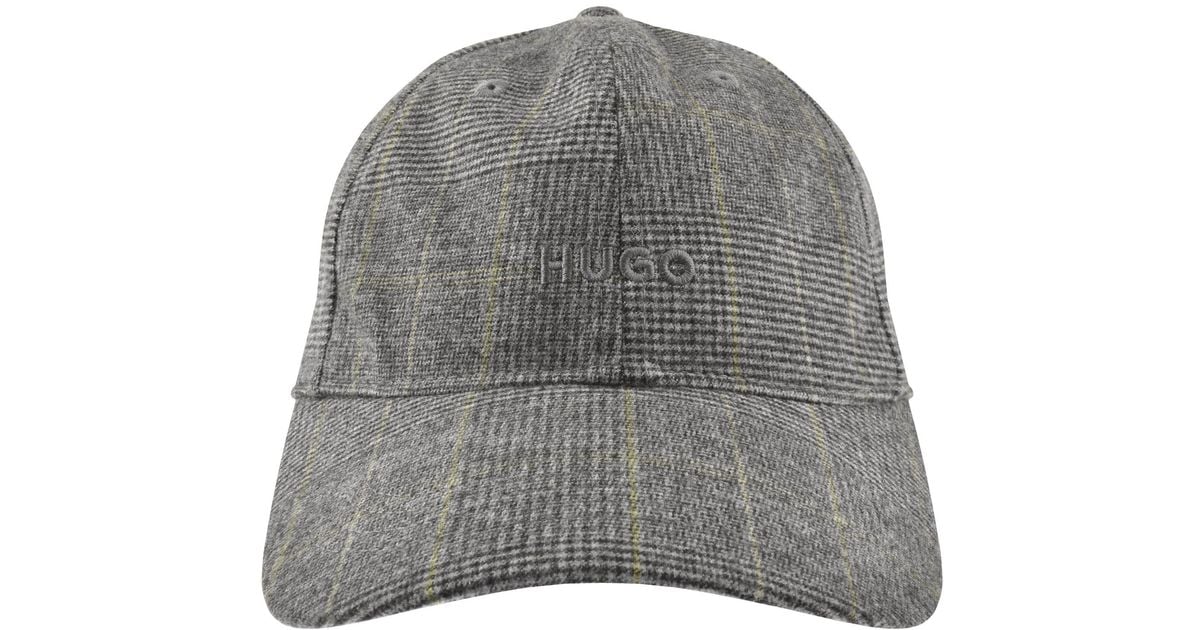HUGO Hunting Crest Cap in Gray for Men | Lyst