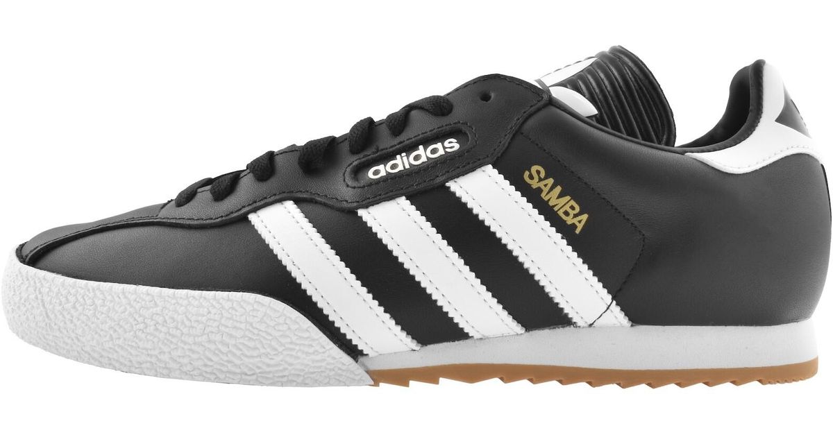 adidas Originals Samba Super Trainers in Black for Men | Lyst UK