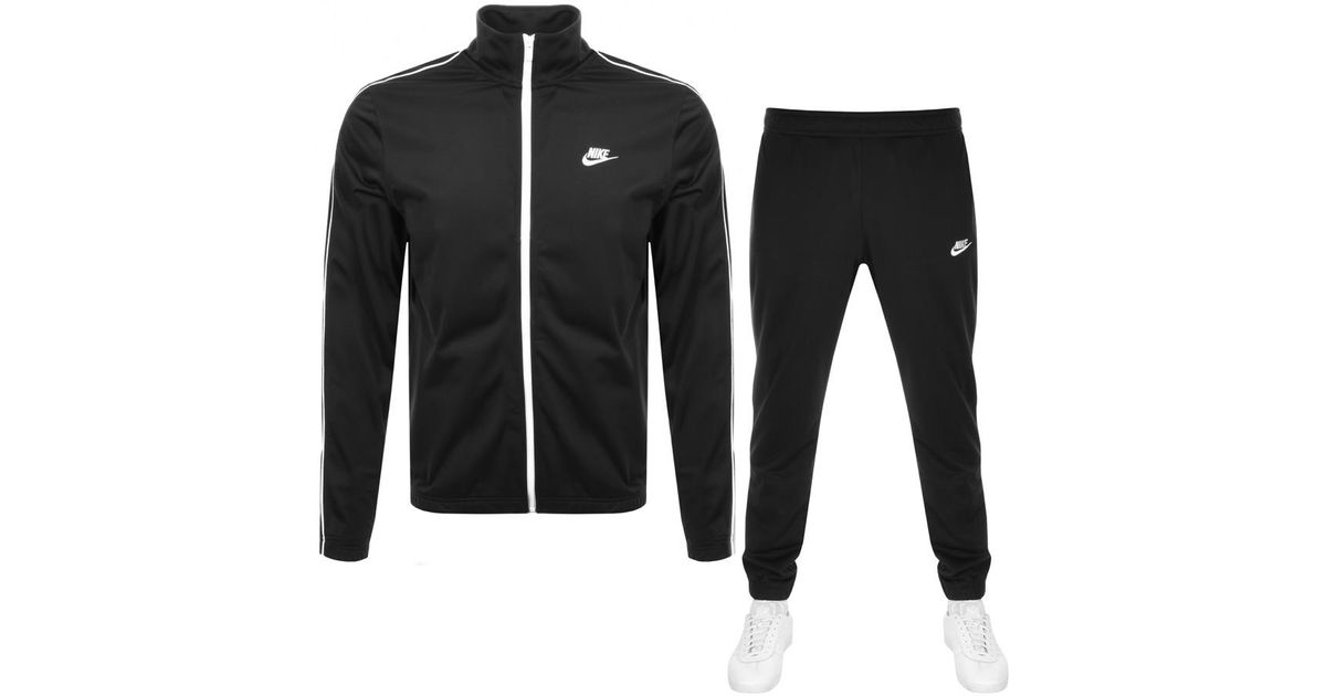 Nike Tracksuit In Black For Men Lyst Uk