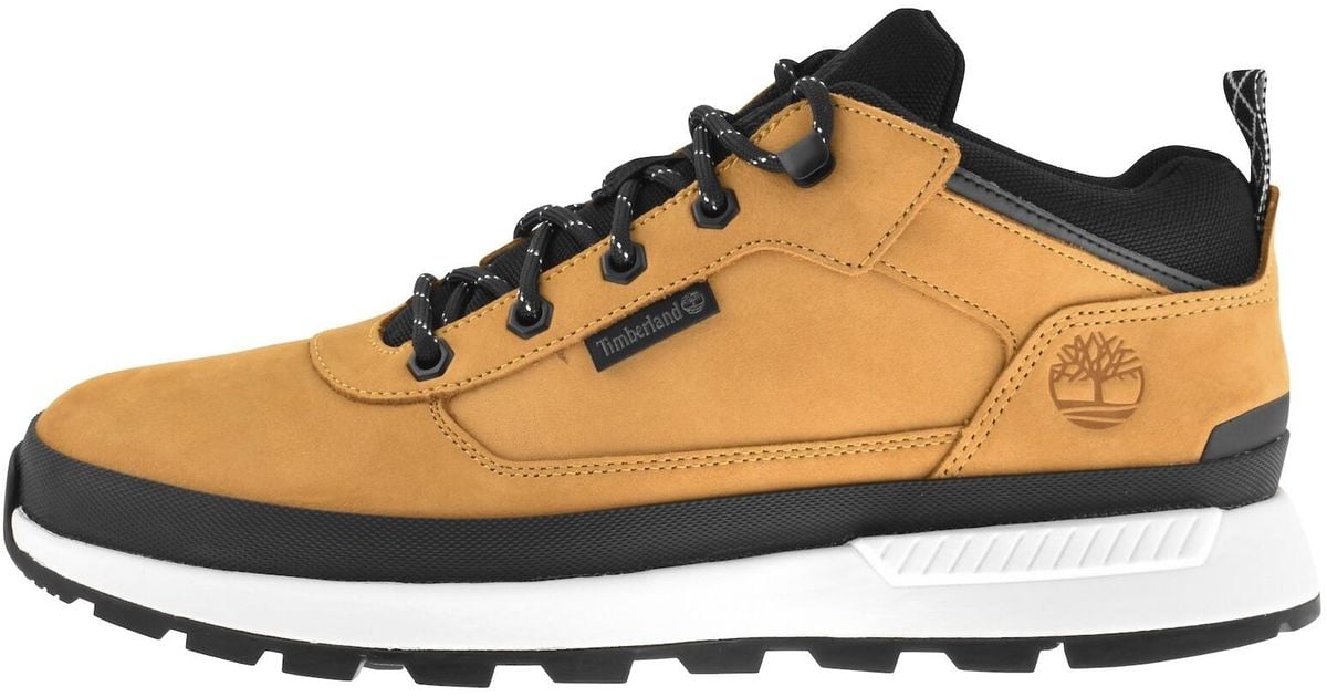 Timberland Field Trekker Trainer Boots in Blue for Men | Lyst UK