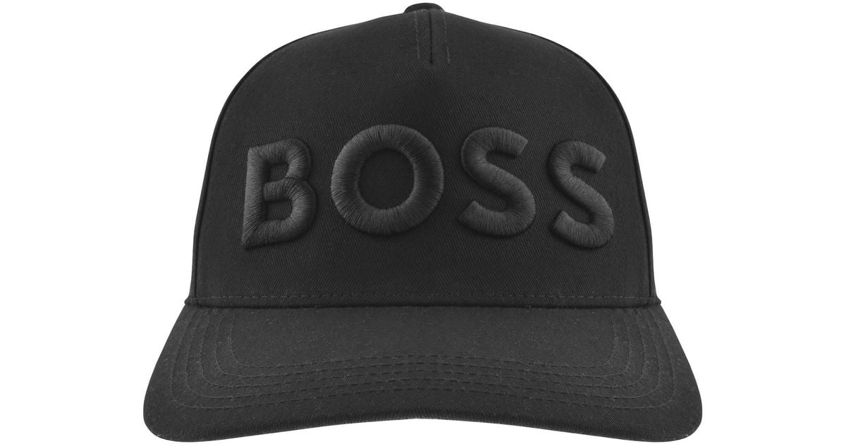 BOSS BUSINESS Boss Sevile Cap in Black for Men | Lyst UK