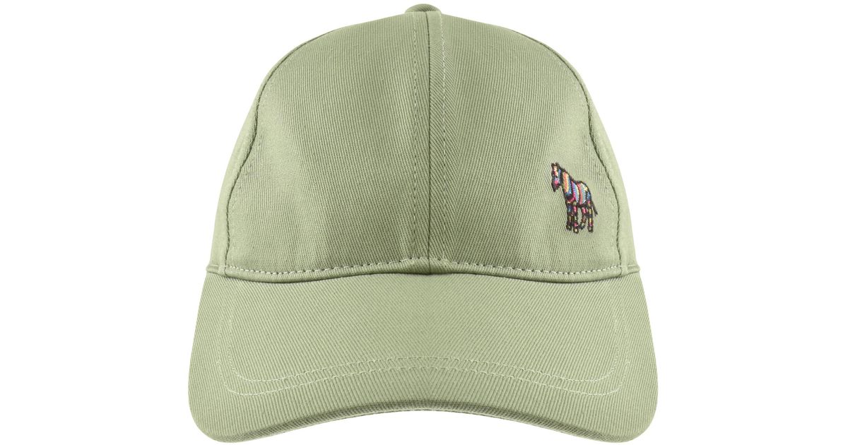 Paul Smith Zebra Baseball Cap in Green for Men | Lyst UK