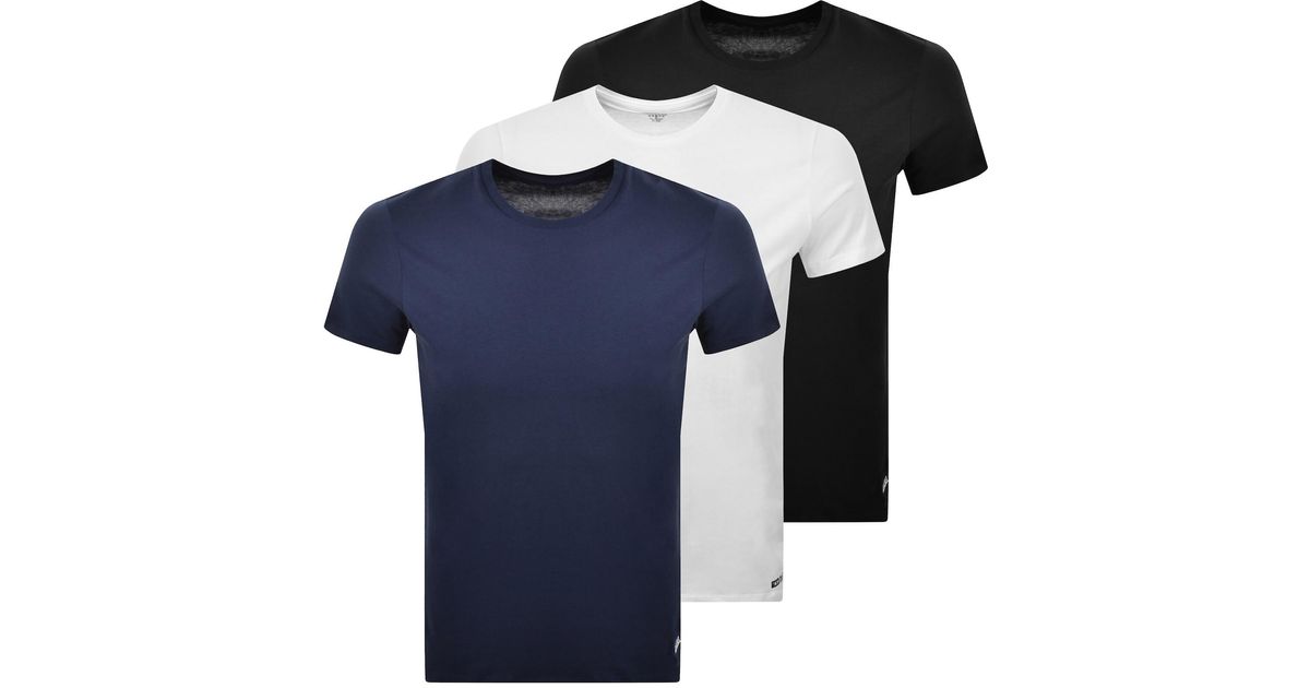 DIESEL Randal 3 Pack T Shirts in Blue for Men | Lyst