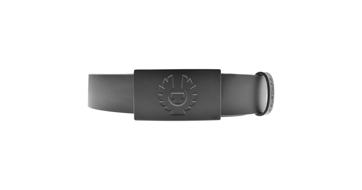 Belstaff Phoenix Buckle Belt in Black for Men | Lyst UK
