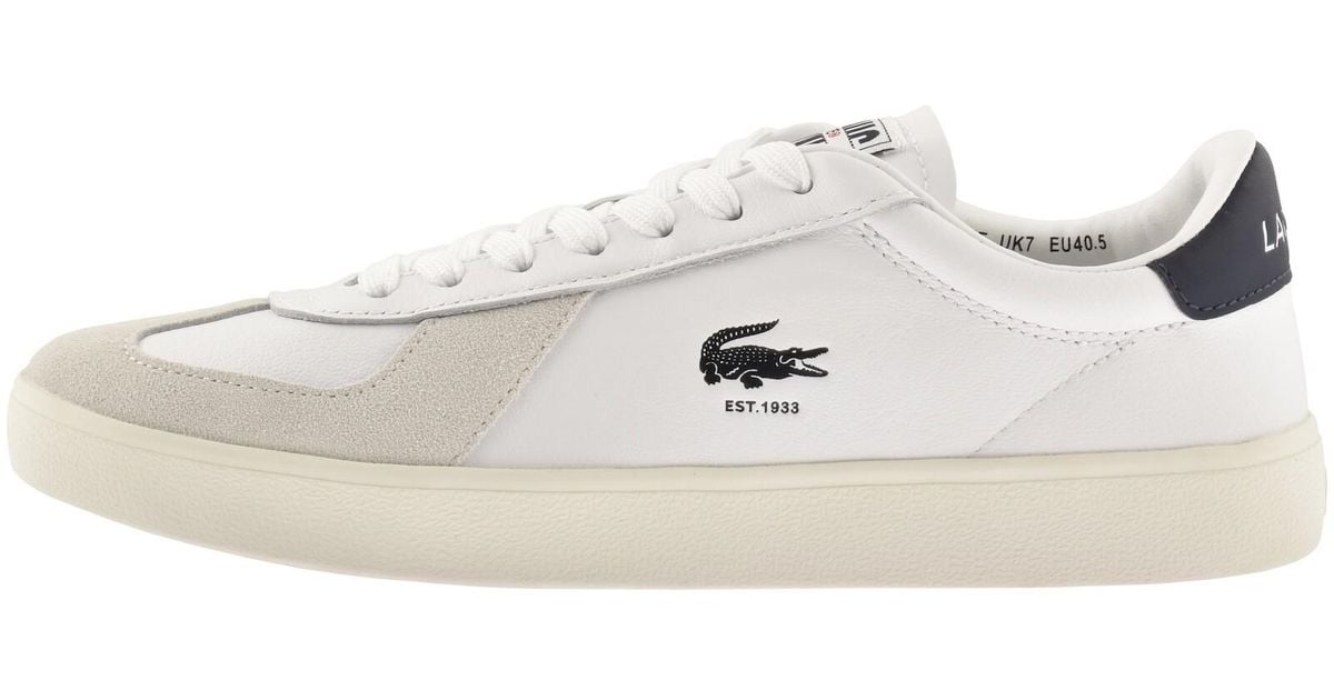 Lacoste Baseshot Pro 225 Trainers in White for Men | Lyst UK