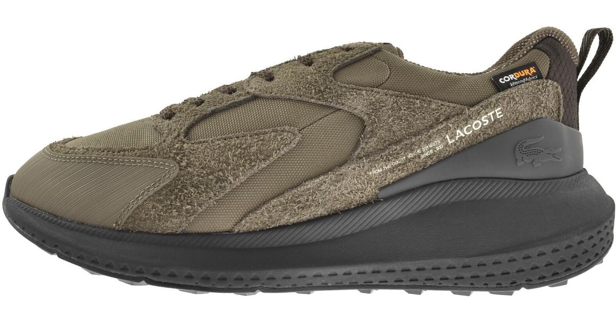 Lacoste L003 Evo 225 Trainers Dark in Brown for Men | Lyst UK