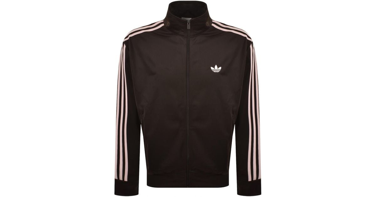 adidas Originals Firebird Track Top in Black for Men | Lyst UK
