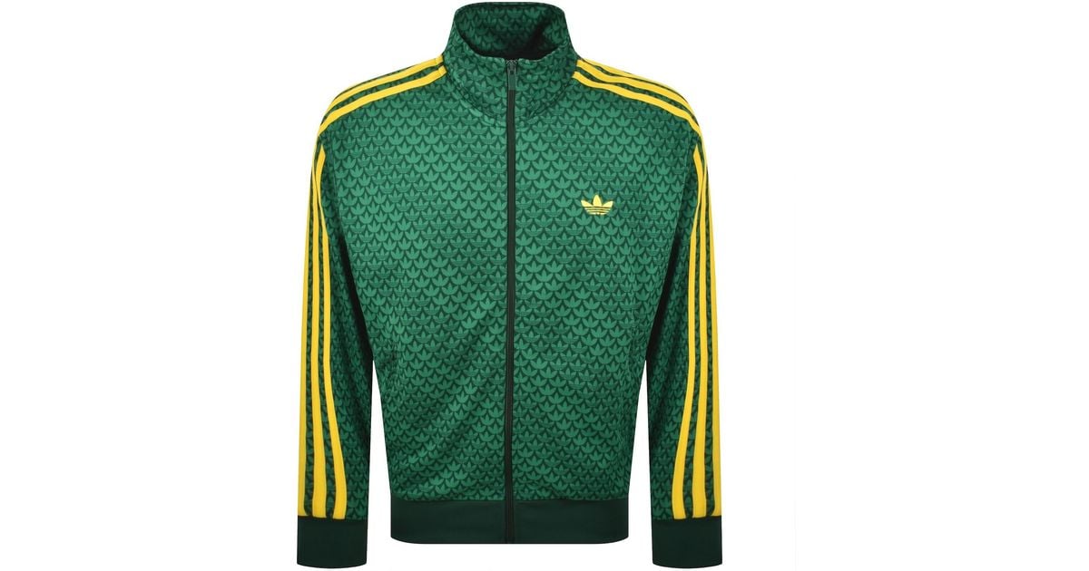 adidas Originals Firebird Track Top in Green for Men | Lyst UK