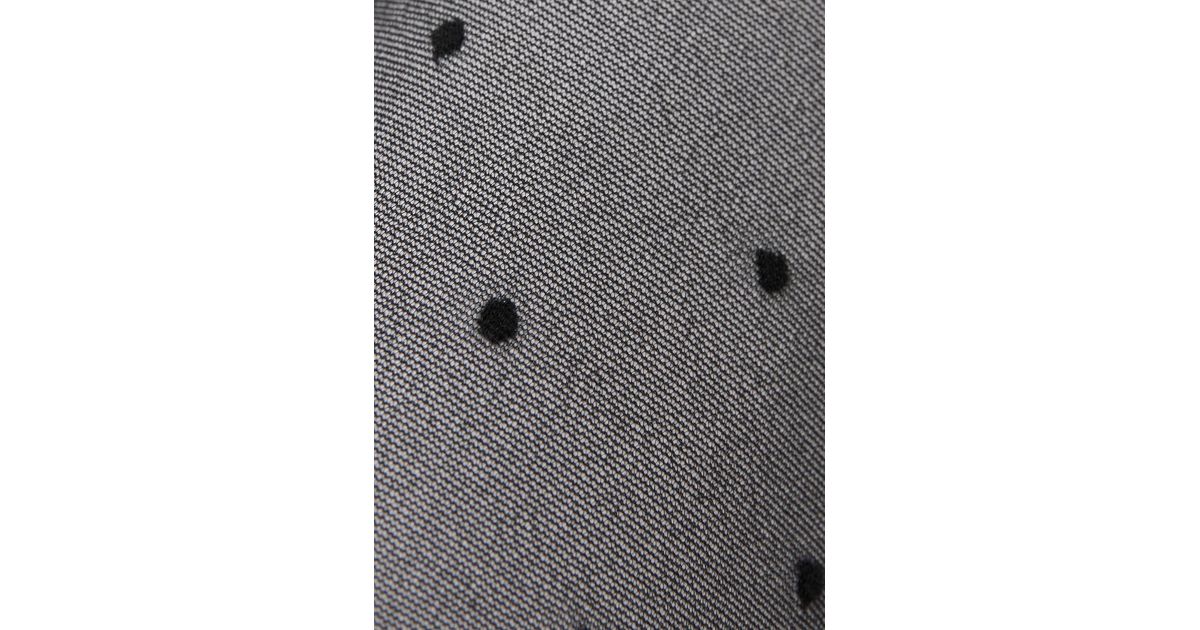 Mango Polka Dot Sheer Stockings In Grey Lyst Uk 4253