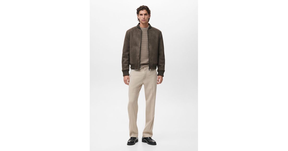Mango Jacket Anil in Brown for Men | Lyst UK