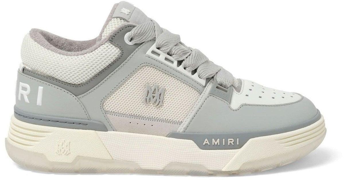 Amiri Ma-1 Sneakers, 100% Leather in Gray for Men | Lyst